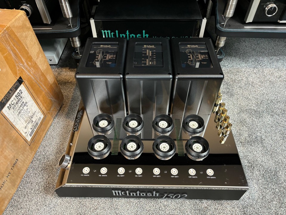 McIntosh MC1502 Tube Power Amplifier 150W Per Channel - Excellent | eBay