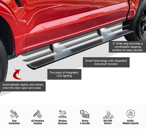 APS iBoard Power Side Steps Fit 13-18 Ram 1500 Quad Cab | eBay