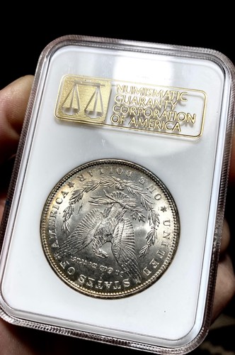OLD GEN 3 NGC , CAC. MS-63 1889 Morgan Dollar , Gem Quality Beauty! | eBay
