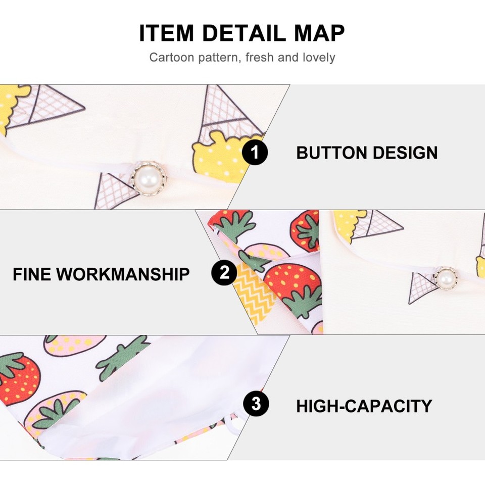 3 Pcs Adorable Tampon Holder Multi-function Menstrual Pads Bag Sanitary ...