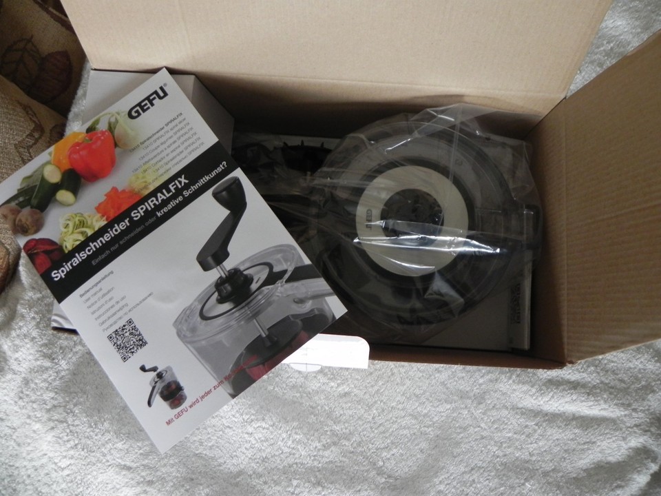 GEFU Spiralfix Spiral Vegetable Slicer, Brand New in Box | eBay
