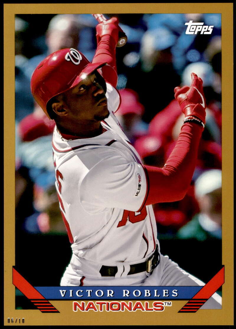 Victor Robles 2019 Topps Archives 5x7 Gold #232 6/10 Nationals | eBay