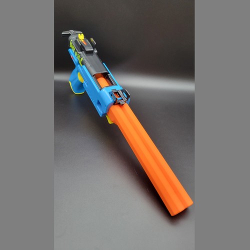 Double Barrel Mod For Nerf Rival Fate Blaster InLine Clip -6 Round 12 ...