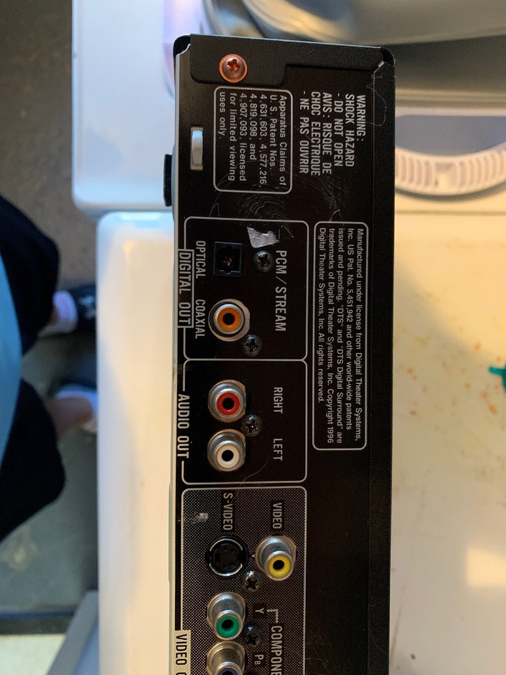 JVC XV-S500 DVD Player 46838258657| eBay