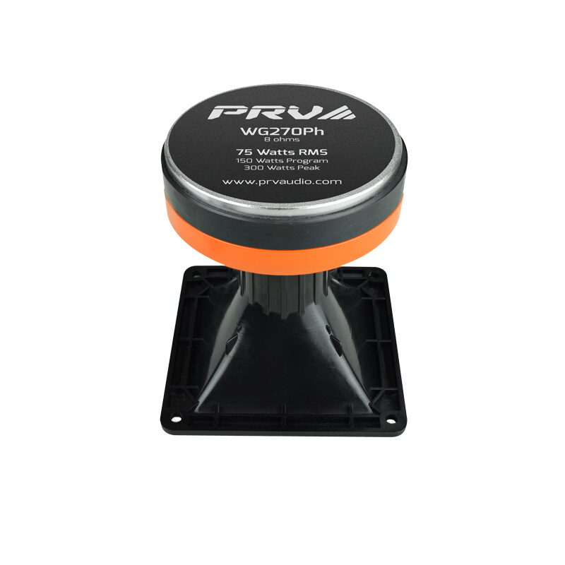 4x PRV Audio WG270Ph Compact Phenolic 2" VC Compression Driver + Horn ...
