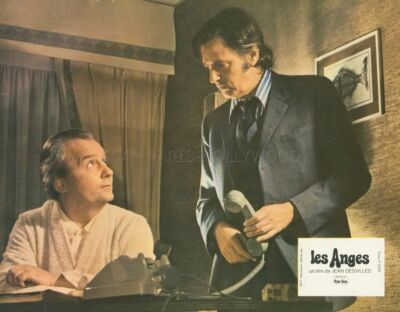 MICHEL BOUQUET LOUIS VELLE LES ANGES 1973 VINTAGE LOBBY CARD #11 | eBay