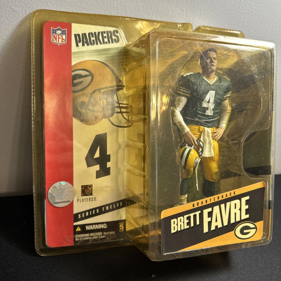 McFarlane Toys NFL Series 12 Brett Favre Green Bay Packers Action ...