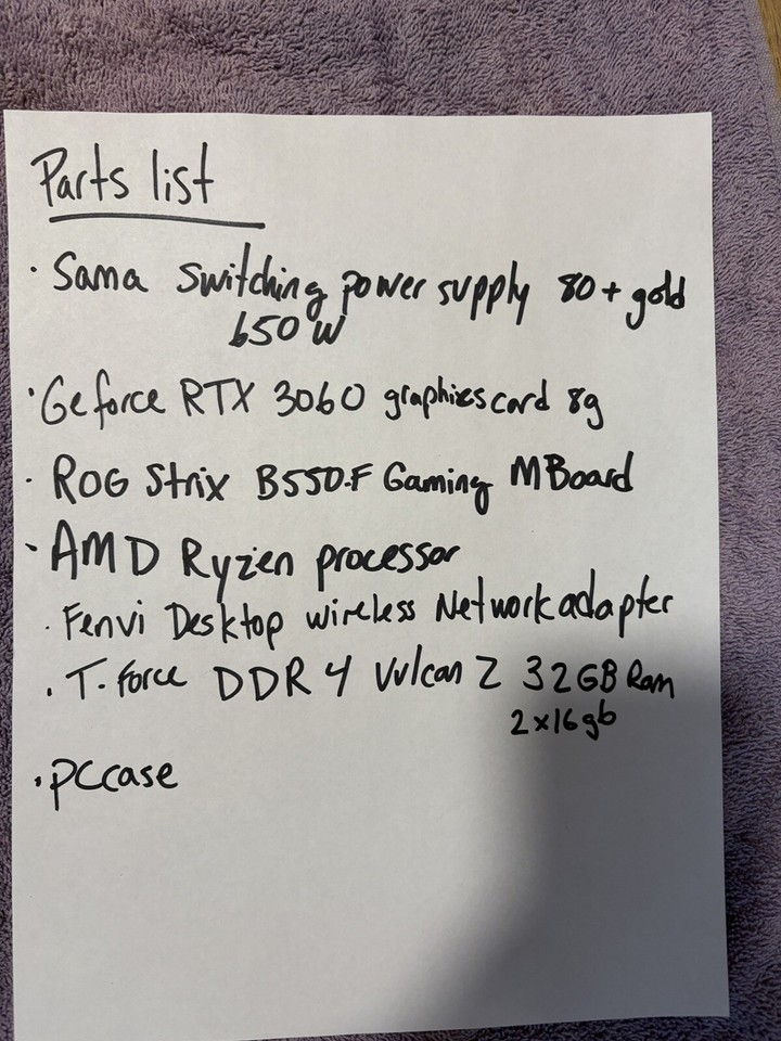 Gaming PC Parts | New & Open Box | CPU, Case, RAM, Motherboard, Etc ...