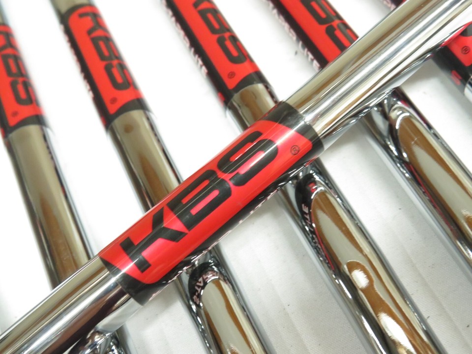 Used Cobra King Tec Forged Iron Set 4-PW KBS $-Taper Lite Stiff Steel ...