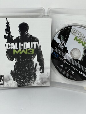 Call of Duty Modern Warfare 3 MW3 PlayStation 3 PS3 Complete W/ Manual ...