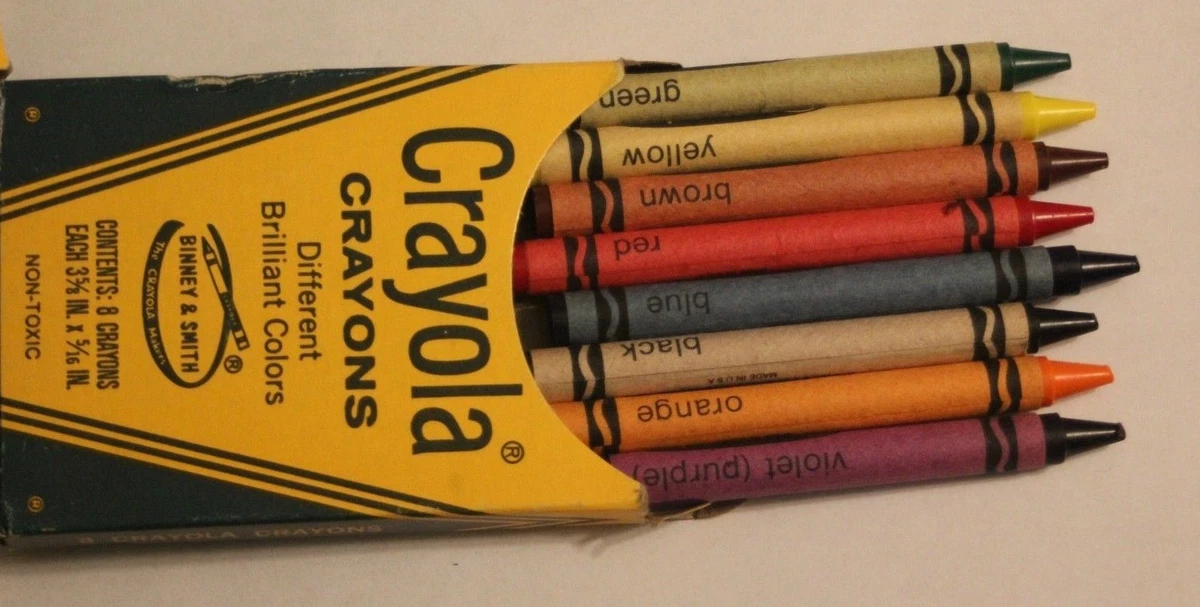 Color Yellow Crayon