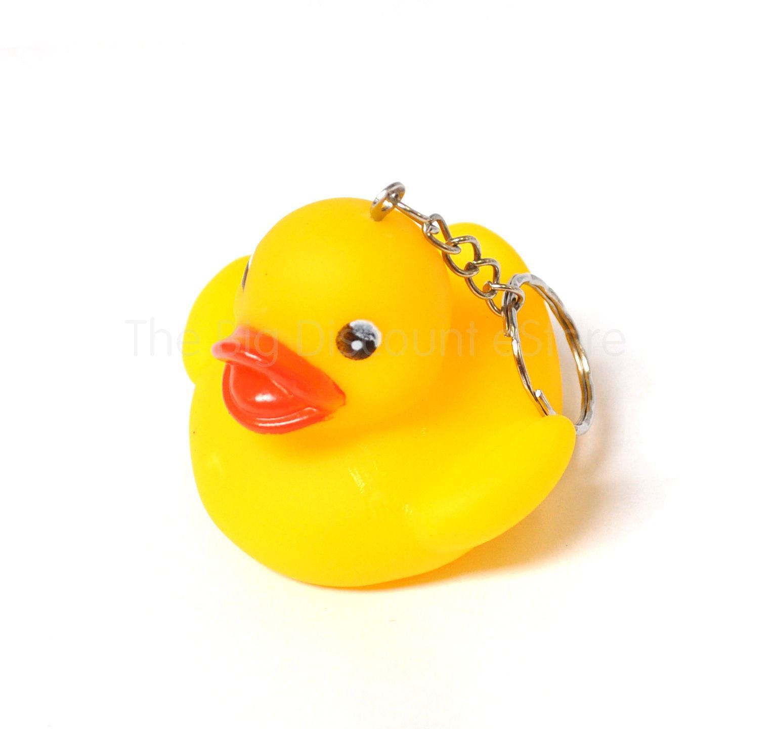 100 x Duck Keyrings Water Bath Fun Toy Keychains Mixed Colour Wholesale ...