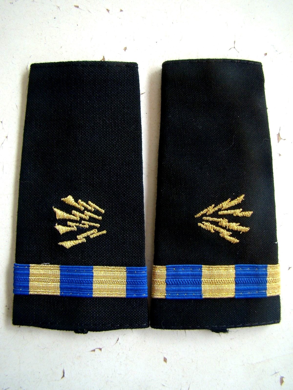 US NAVY CWO3 WARRANT OFFICER SERVICE DRESS SLIP-ON EPAULET SHOULDER ...