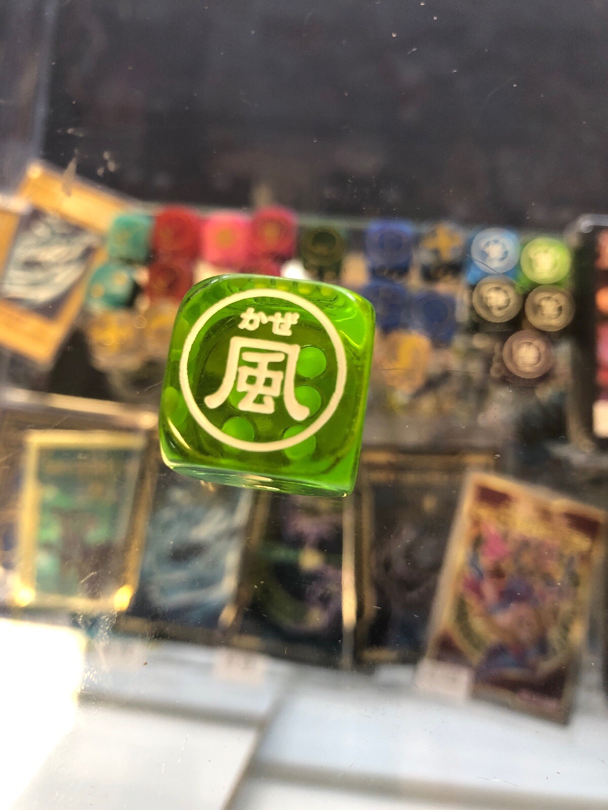 1 YuGiOh Konami Promotional Dice Wind Attribute Die Shonen Jump OCG | eBay