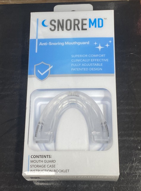Snoremd Anti-snoring Mouthguard Adjustable Sleeping Aid With Storage ...