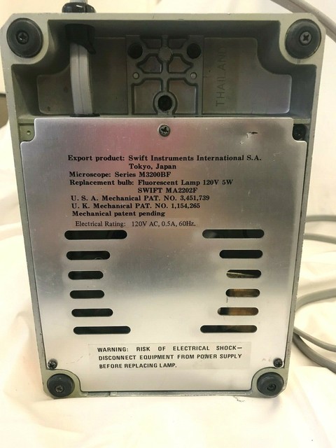 Swift M3200 Student Microscope With 4 Objectives for sale online | eBay