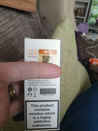 Jomo Tech Lite 40 & 40s 5 Replacement Sub-ohm Cotton Coils Shisha ...