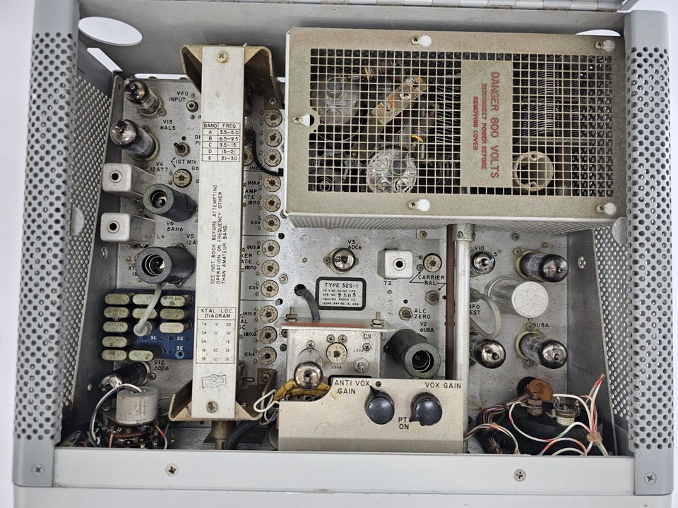 Collins 32S-1 Winged Emblem Radio Transmitter | eBay