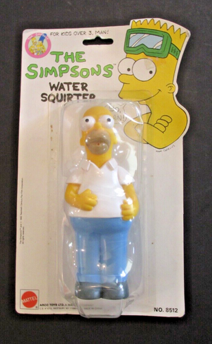 VTG The Simpsons Water Squirter Homer Action Figure Mattel 1990 NOS | eBay