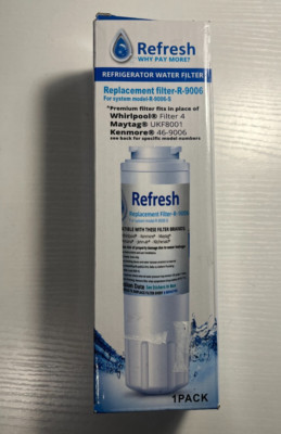 Refresh R-9006 Refrigerator Water Filter Fit/For Maytag, Kenmore + more ...