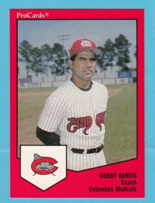1989 Pro Card Minor League - Bobby Ramos - Columbus Mudcats - Box 206 ...