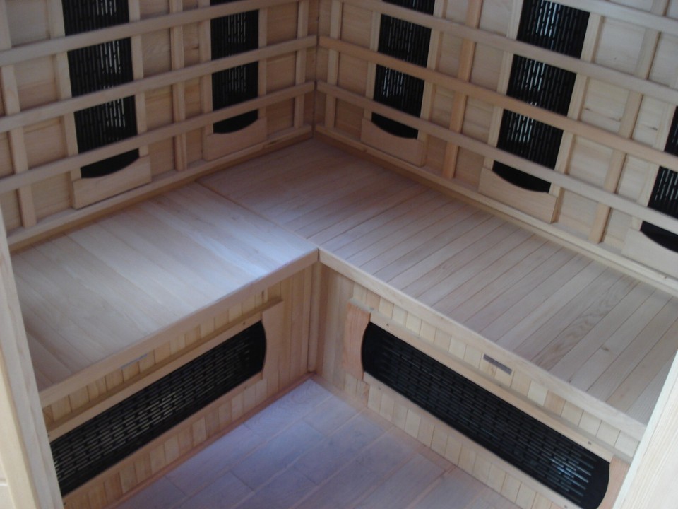 NEW Outdoor Infrared FIR Sauna Spa w/ Ceramic Heaters FIR Far Infrared ...