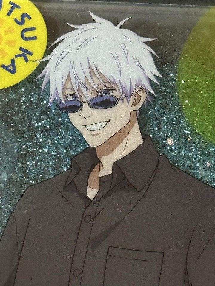 Jujutsu Kaisen Satoru Gojo Oil In Glitter Acrylic Block Holiday Ver. | eBay