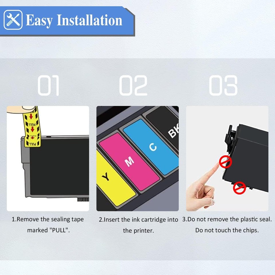 10x For Epson 603XL Ink Cartridges XP-3100 XP-2100 XP-4100 XP2105 ...