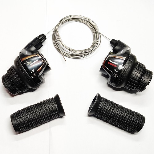 Shimano RevoShift SL-RS35 Twist Grip Shifter -3/6/18 Speed Black New ...