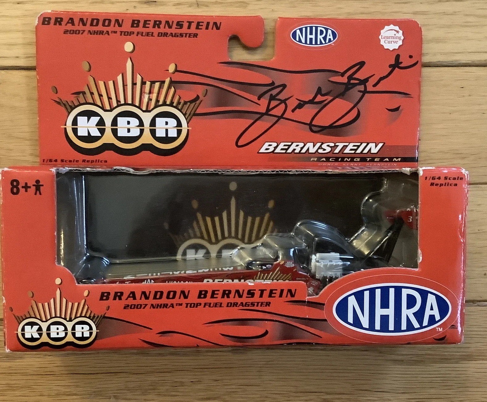2007 Brandon Bernstein NHRA Top Fuel Dragster Lucas Oil Die Cast 1:64 ...