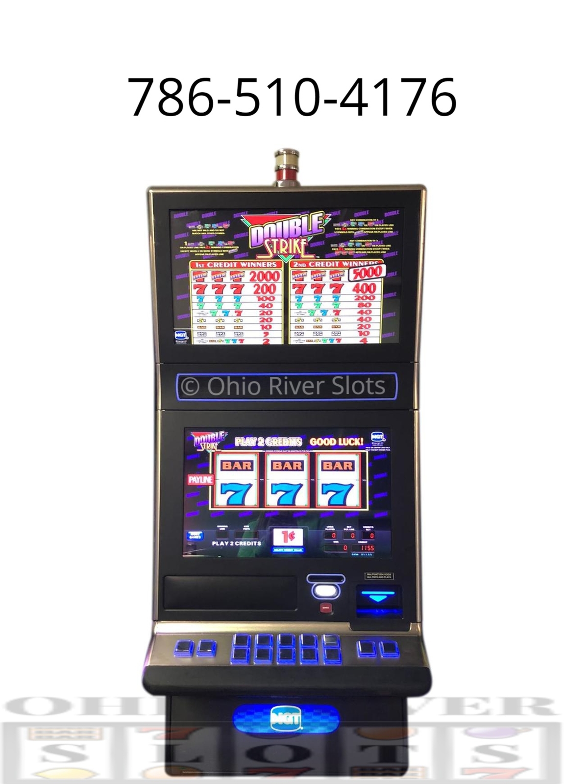 IGT G23 SLOT MACHINE Double Strike (Free Play, Handpay, COINLESS) | eBay