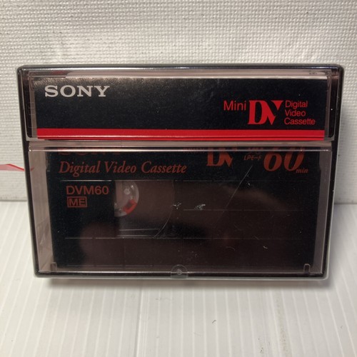 SONY Mini DV Digital Video Cassette 60 Minutes - DVM60 - NEW - AUSSIE ...