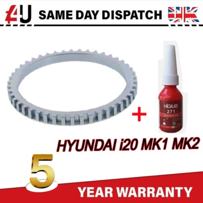 HYUNDAI i20 MK1 MK2 2008-2015 FRONT ABS RELUCTOR PICK UP RING | eBay