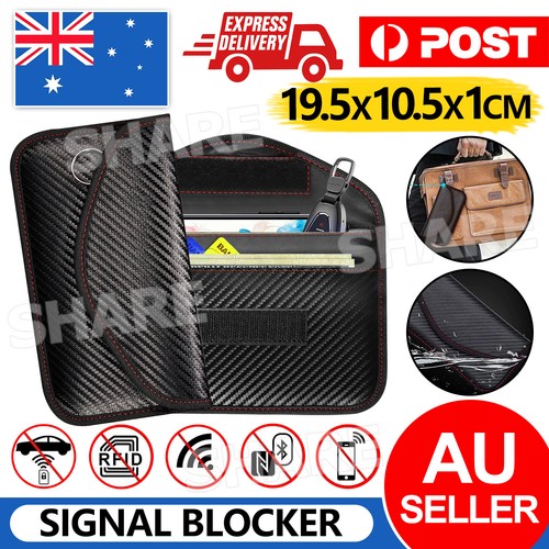 For Faraday Bag RFID Signal Blocking Shielding Pouch Cell Phone Wallet ...