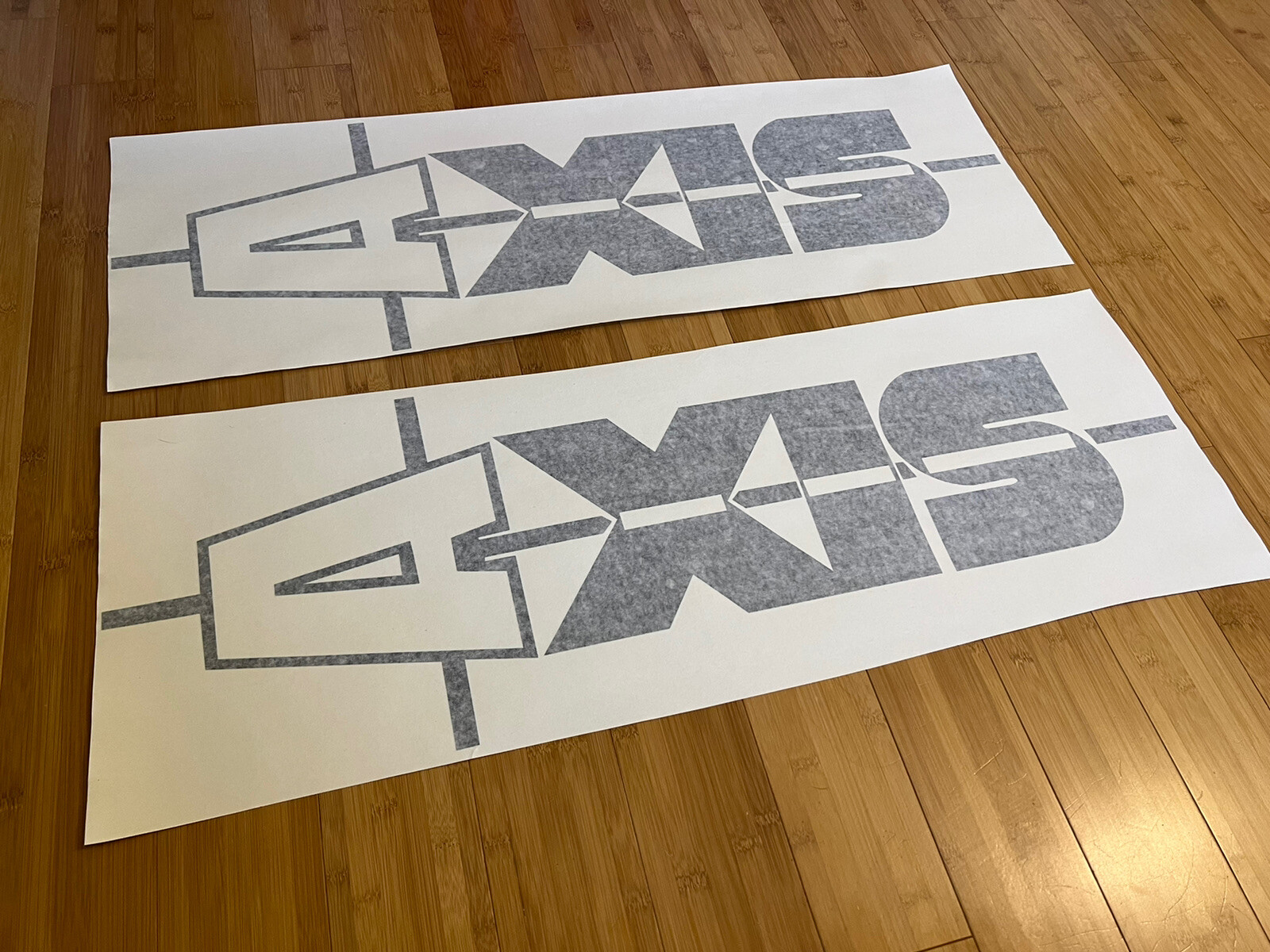 Axis Wake Boats 36” Replacement Black (x2) Decals Stickers Wakeboard ...