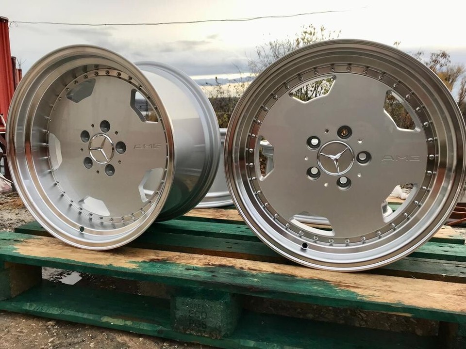 Mercedes Benz AMG Monoblock Aero 3 Style 17" Wheels rims | Aluminum ...