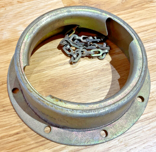 VINTAGE WW2 AIRCRAFT FUEL TANK FILLER CAP RECEPTICLE - P-51, T6, B-25 ...