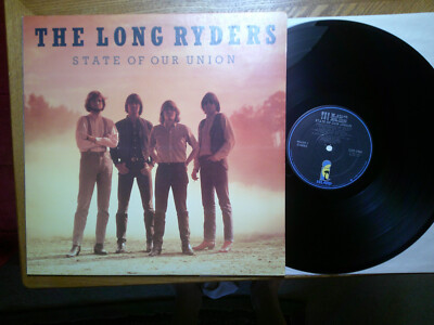 ISLAND LP RECORD/THE LONG RYDERS/STATE OF OUR UNION/EX+ 1985 COUNTRY ...