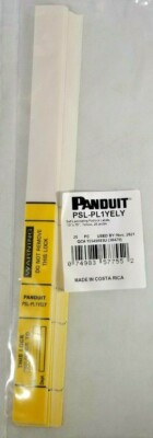 NOS Pack of 25 Panduit PSL-PL1YELY Yellow Self Laminating Padlock ...