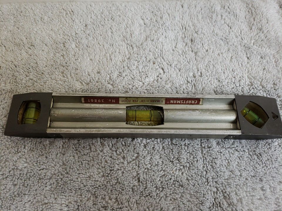 Sears Craftsman Tool Box Level Heavy Duty 9in 39861 Vintage Z-1 | eBay