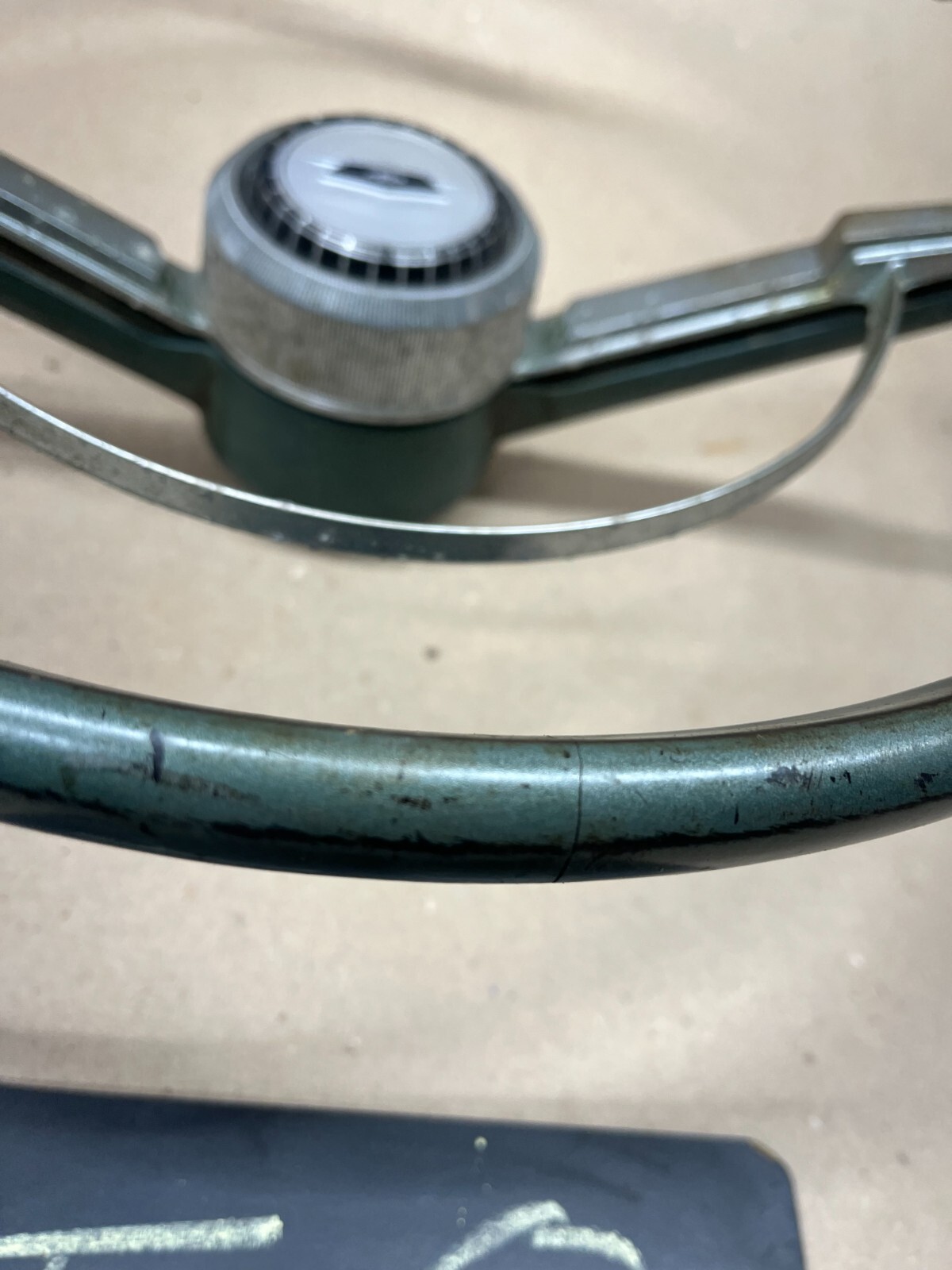 1960 1961 1962 64 IMPALA BEL AIR BISCAYNE PROJECT TSTEER ING WHEEL HORN ...