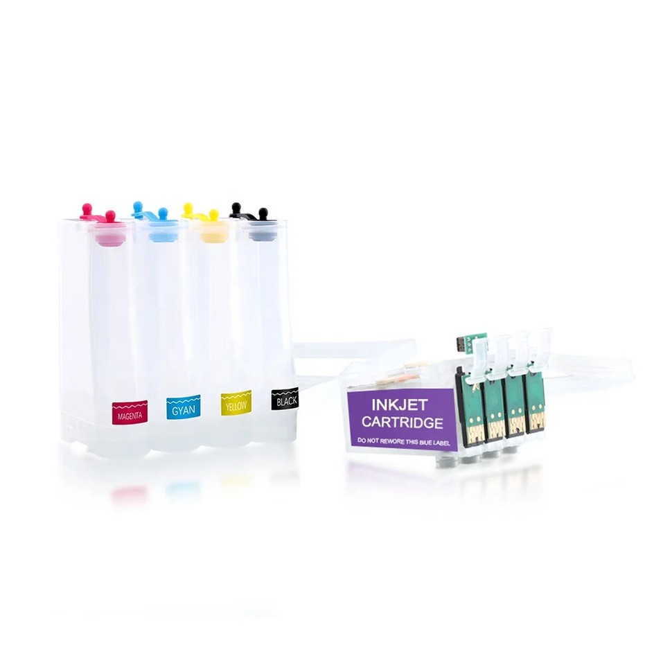 New Ink System CISS for Epson XP411 XP-101 XP-201 XP-204 XP-211 XP-214 ...