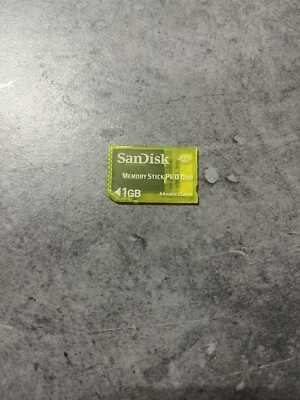 SanDisk 1GB Memory Stick Pro Duo Card Transparent magicgate | eBay