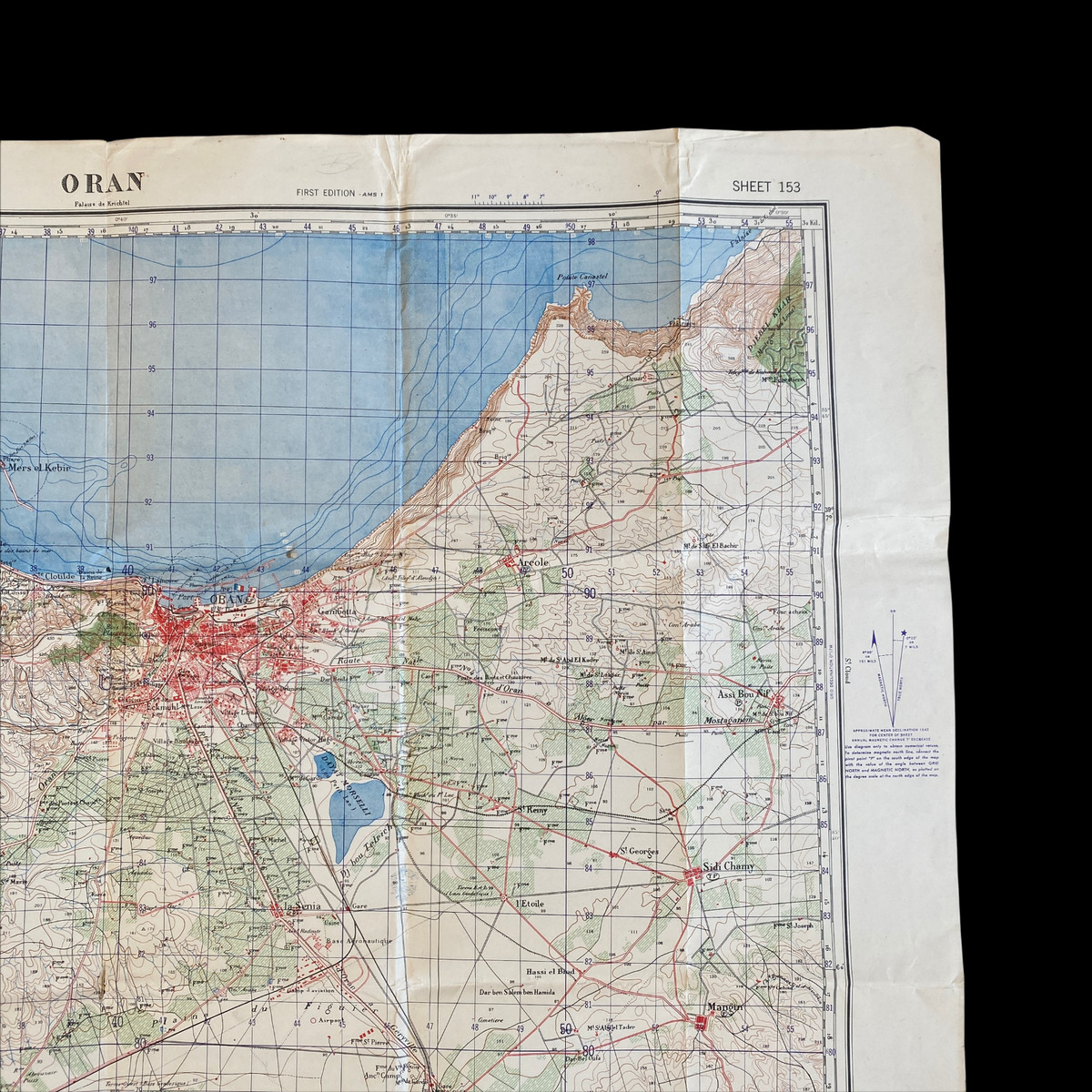 Operation Torch Map