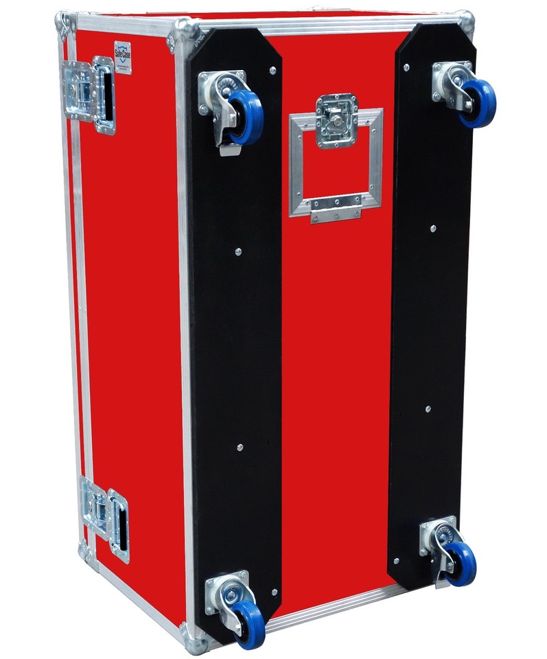 Ampeg 8x10 Case 3/8" Ply- 810 Road Case RED ABS LIFETIME WARRANTY! | eBay