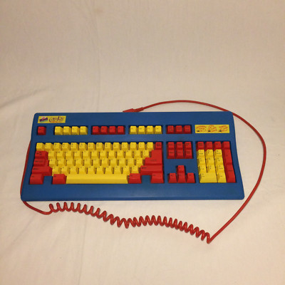 Vintage Key Tronic Kid Tronic Color Keys Keyboard 5 Pin Conection ...