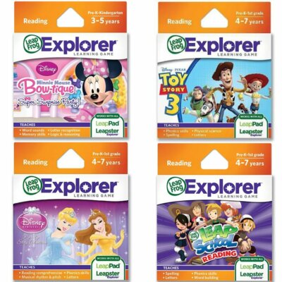 LeapFrog Educational Reading Learning Game Cartridge Leapster LeapPad ...