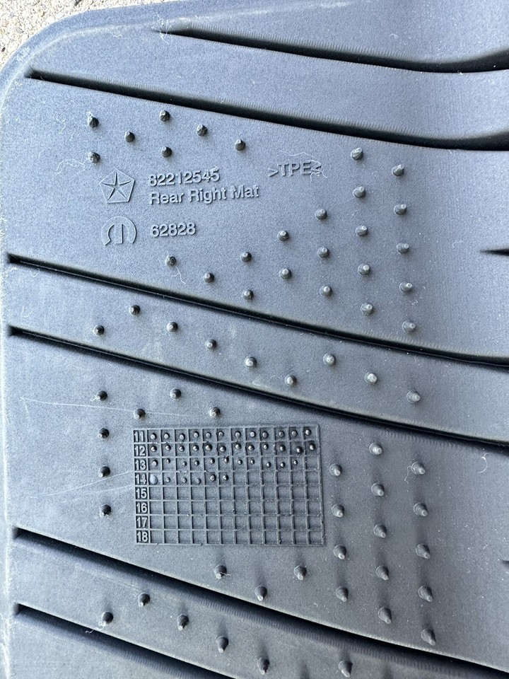 82212545AB All Weather Slush Floor Mats Dodge Challenger RWD (2011-23 ...