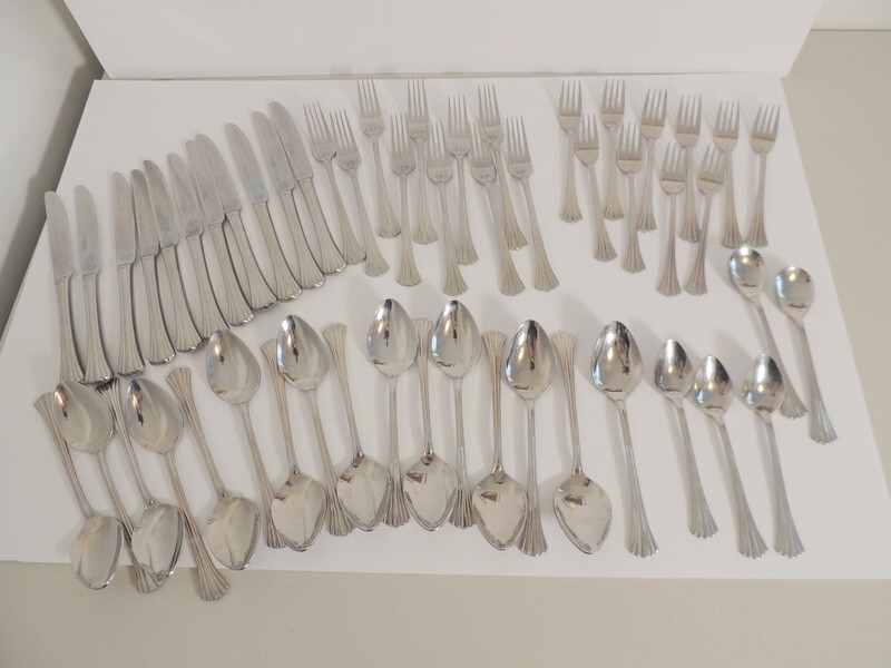 Georgian House Flatware TOWLE ATHENA Pattern Incomplete Set 52 Pieces ...