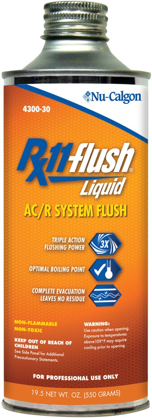 Nu-Calgon 4300-30 Rx11-flush liquid 19.5 fl. ounce Unpressurized Can ...